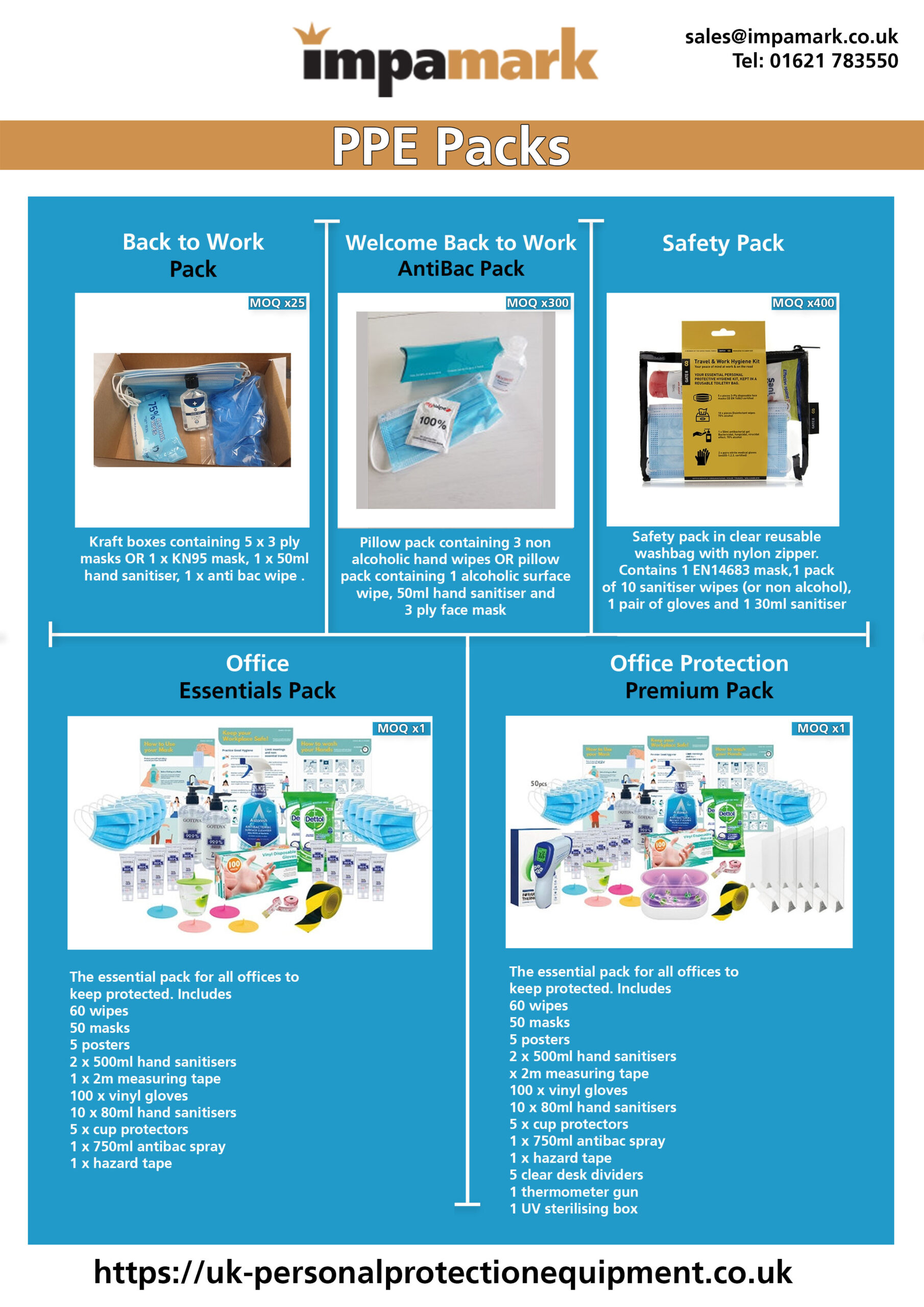 PPE Packs | Impamark Promotional Merchandise Blog